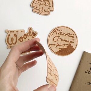 Ranger Man Wood Sticker. Sustainable National Park Ranger - Etsy