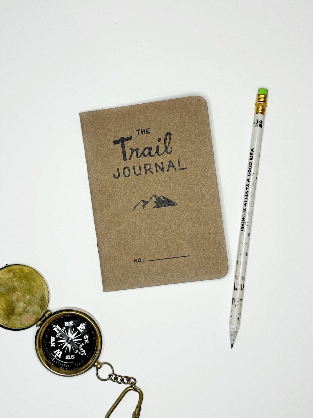 The Trail Journal. Prompted Hiking Log. Pocket Walking Journal ...