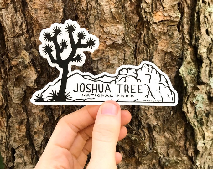 Joshua Tree National Park Sticker. California Desert Car - Etsy