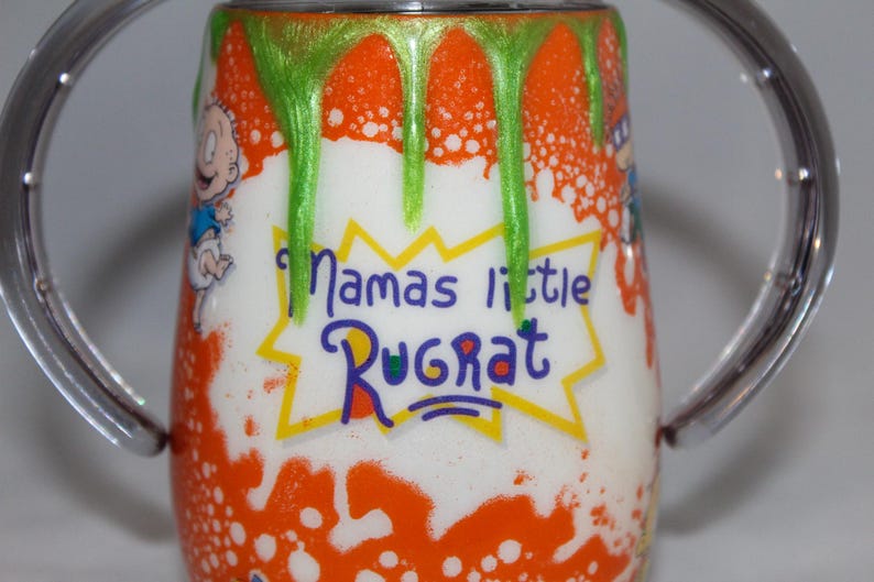 Rugrats Tumbler/toddler Sippy Cup/baby Bottle - Etsy