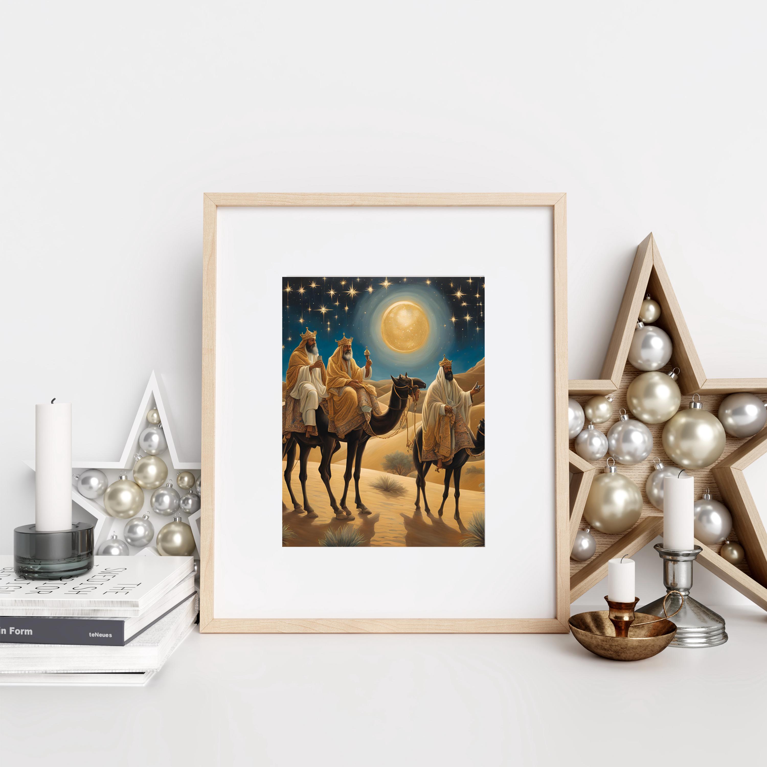 Printable Christmas Art Bundle - Christmas Wall Art - Print on Demand ...