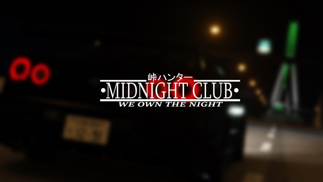 JDM Japanese Midnight Club Banner Vinyl Decal sticker, Car Laptop ...