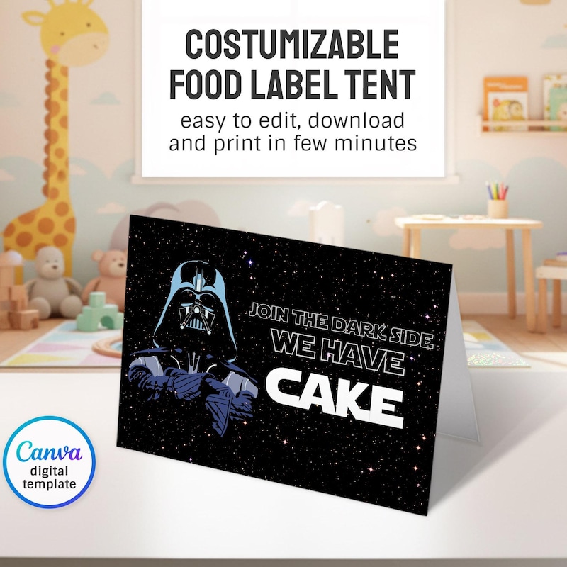 Starwars Food Labels - Etsy