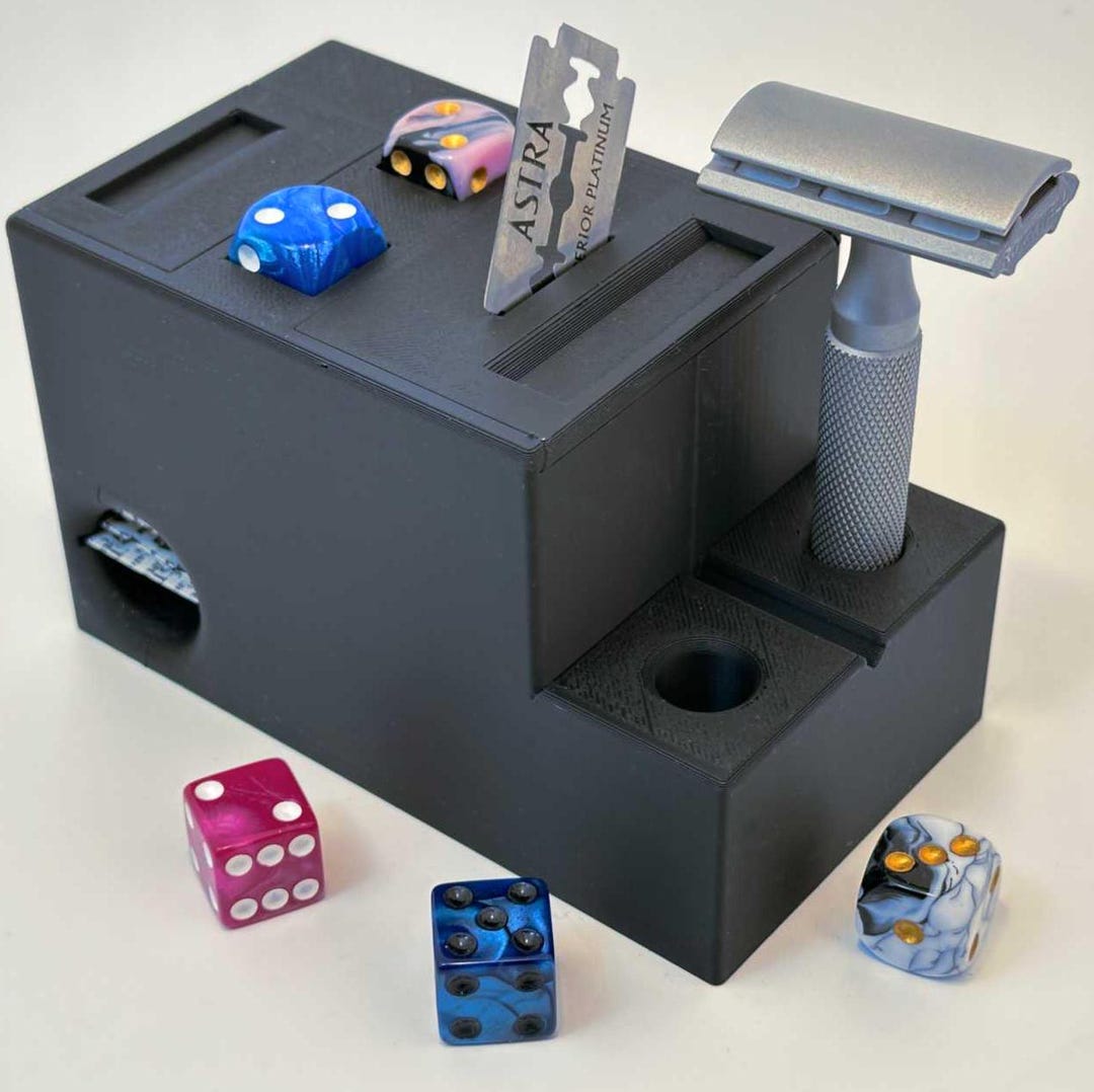 Double Safety Razor Organizer With Blade Disposal - Etsy