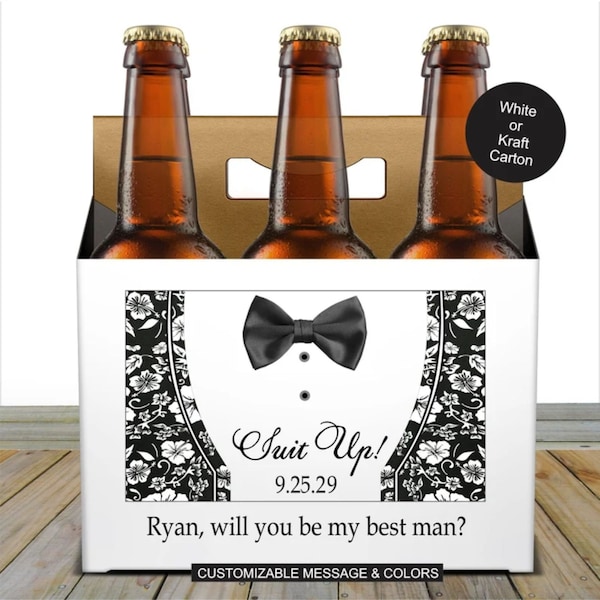 6 Pack Groomsmen Proposal - Etsy