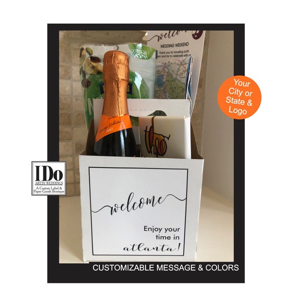 Wedding Welcome Box - Etsy