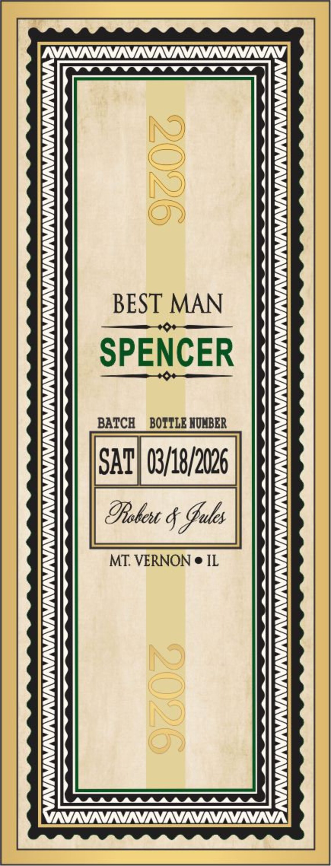 Cigar Box Stamp Seal Stickers - Groomsman Cigar Box Label - Keep Cigar ...