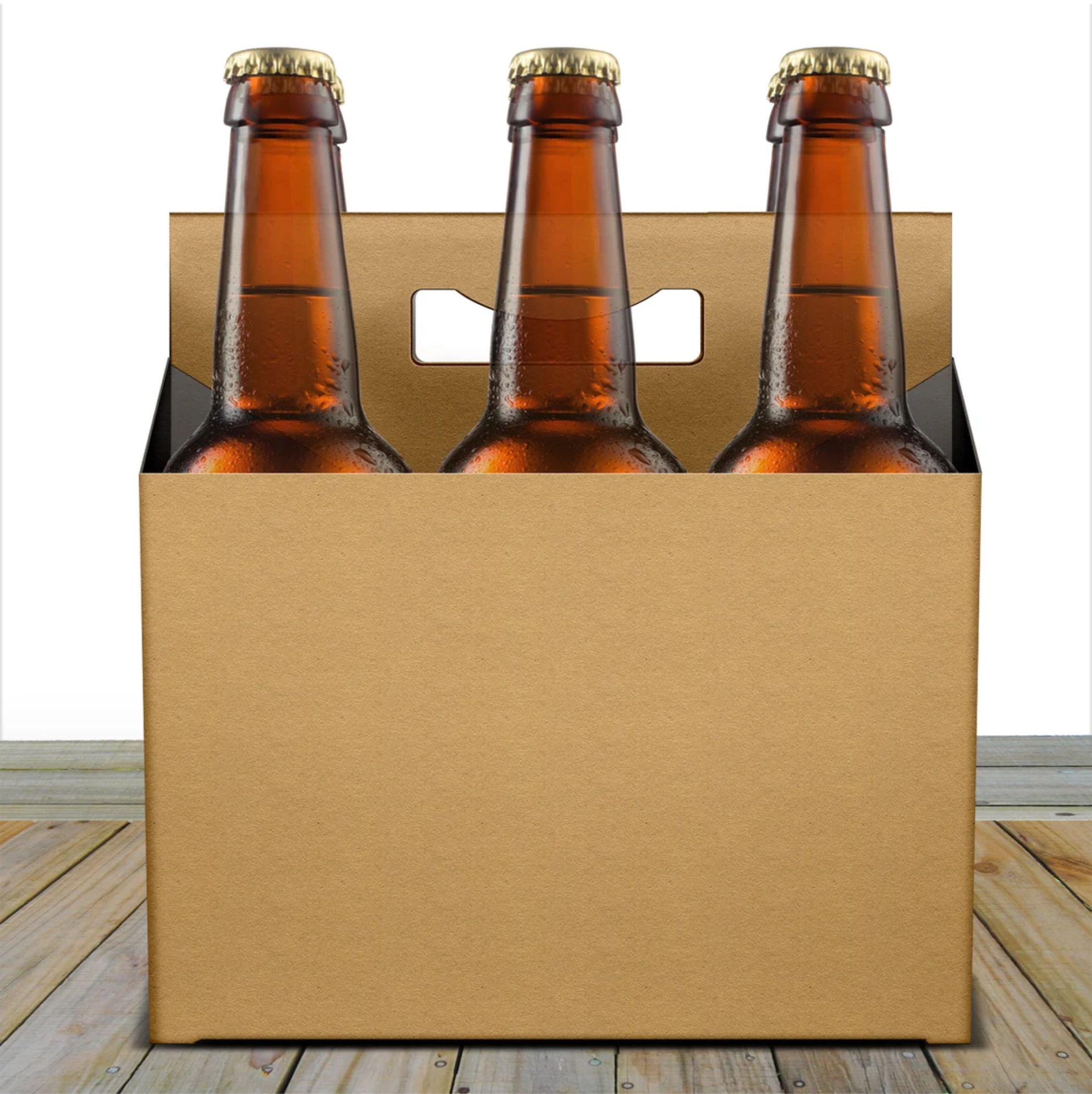 Christmas Beer and Snack Carrier - Christmas Gift Box - Gift for Boss ...