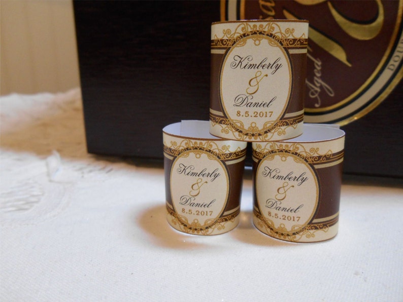 Custom Cigar Bands Wedding Party Labels Groomsmen Cigar - Etsy