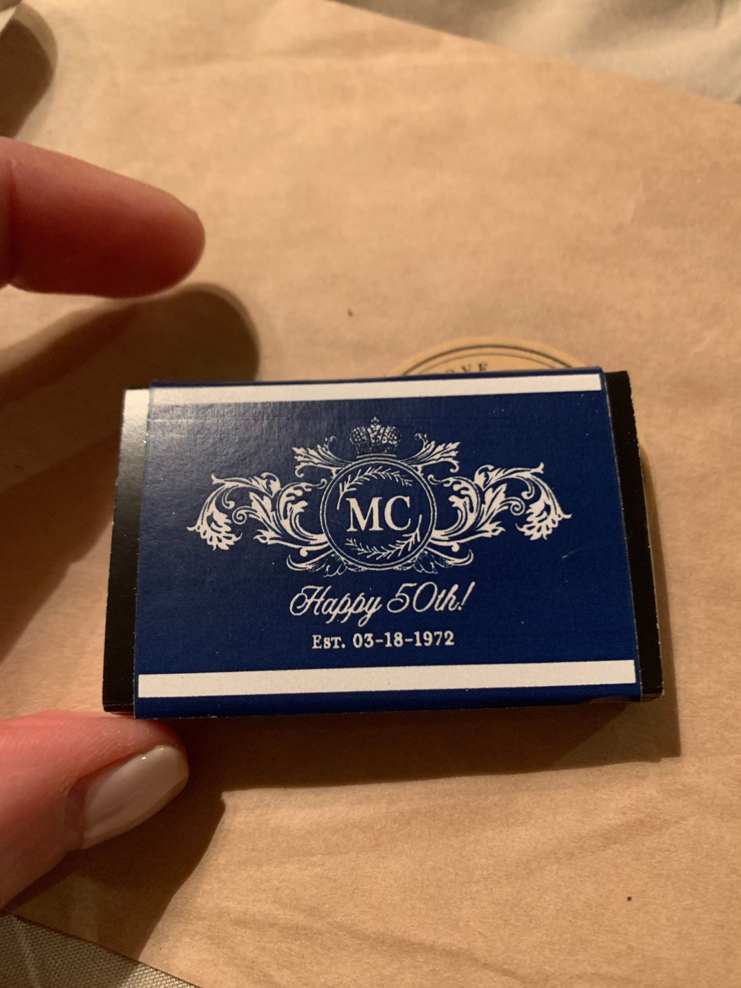 Birthday Matchbox Stickers Custom Printed for You Matchbox Stickers for ...