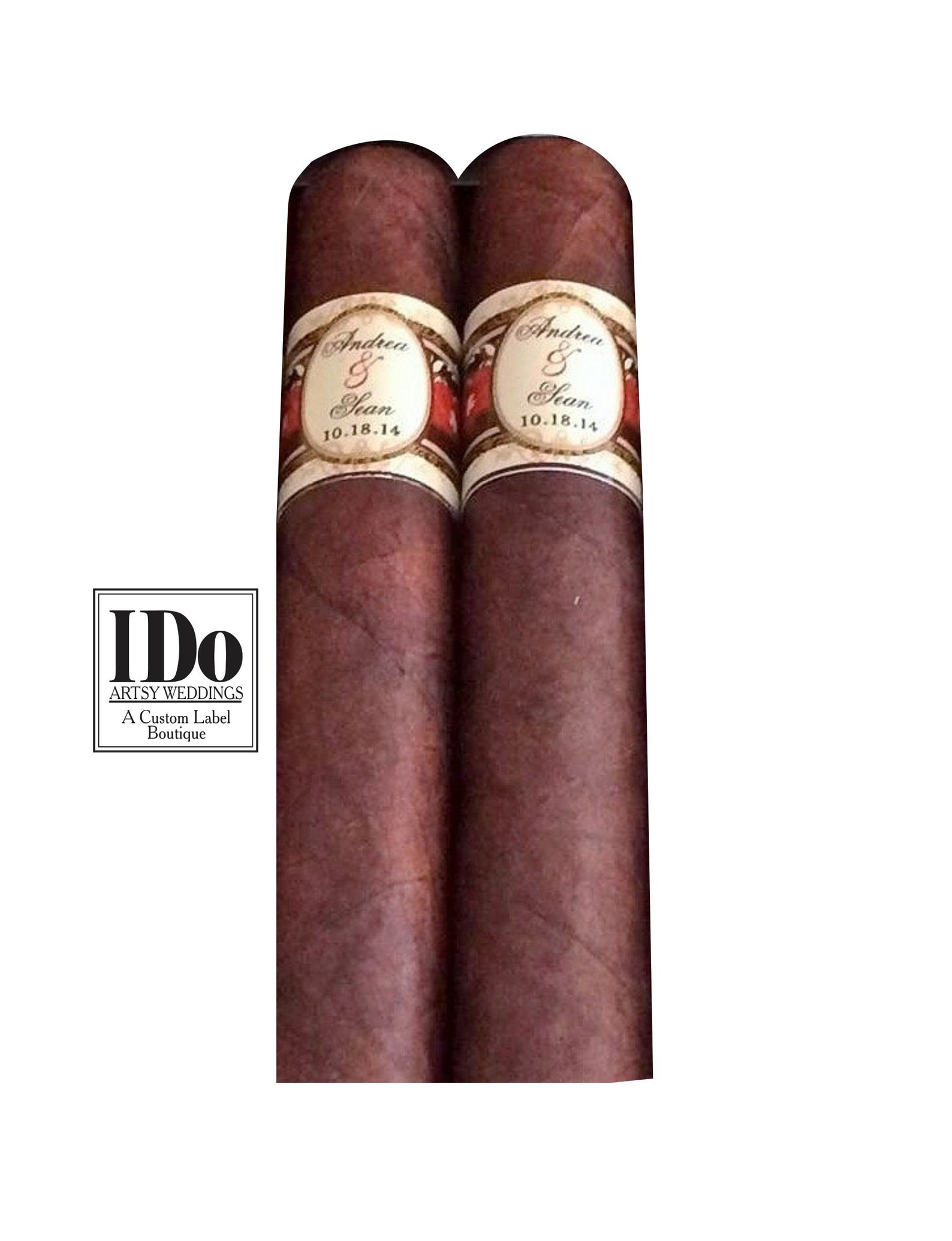 Cigar Bands Wedding Bands Custom Wedding Cigar Bands - Etsy