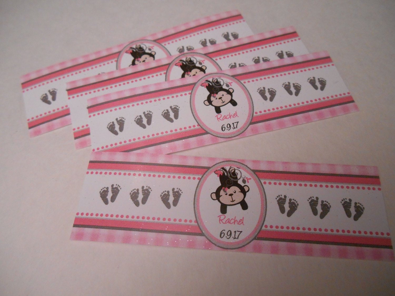 Baby Girl Cigar Labels Its a Girl Cigar Bands Baby Shower | Etsy