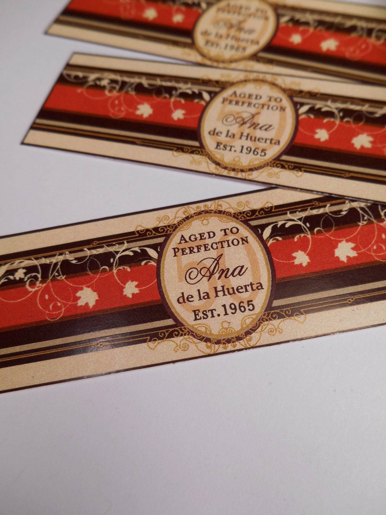 Birthday Cigar Bands Cigar Bands Custom Cigar Bands - Etsy