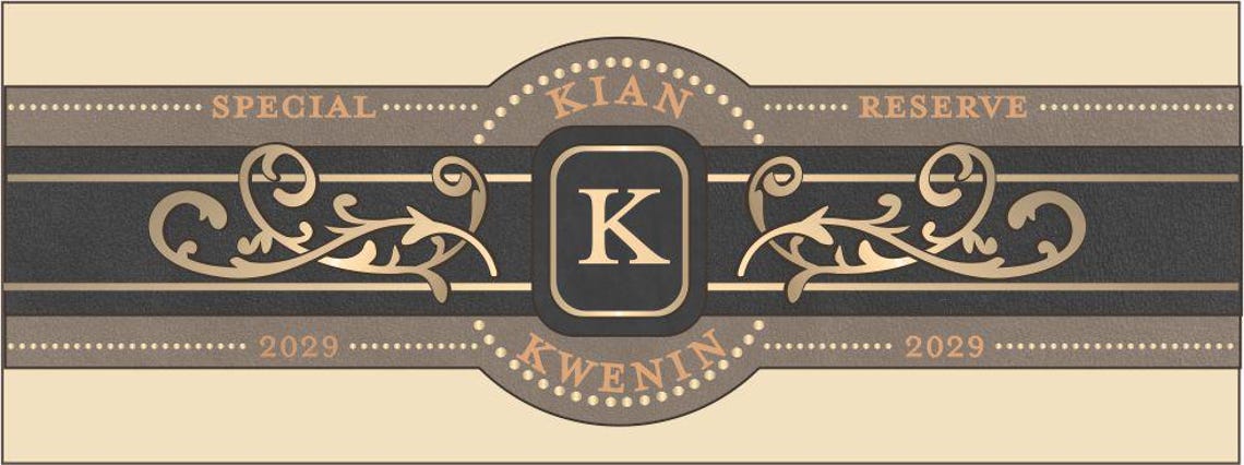Logo ROLO Labels - Custom Printed - Personalized With Your Monogram ...