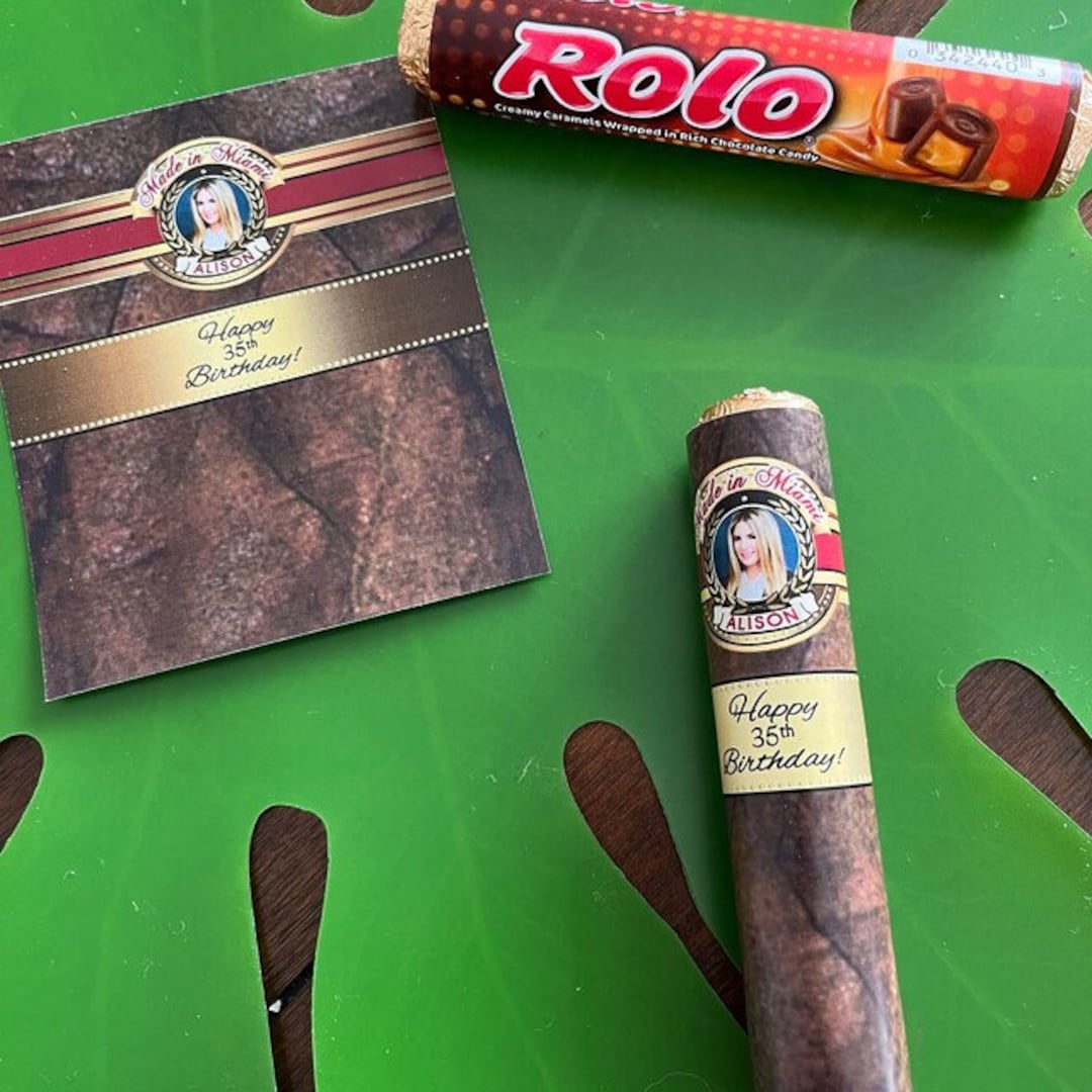 Logo ROLO Labels Custom Printed Personalized With Your Monogram & Photo ...