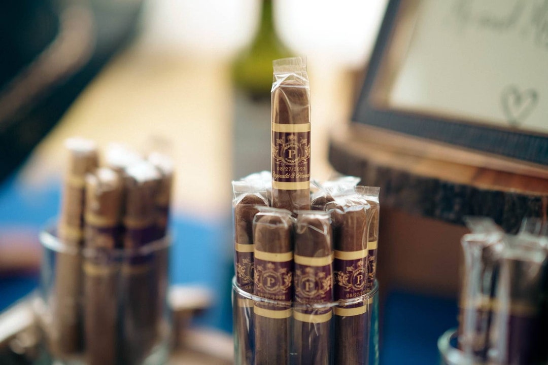 Custom Cigar Bands - Printed for You - Cigar Labels for Wedding Cigar ...