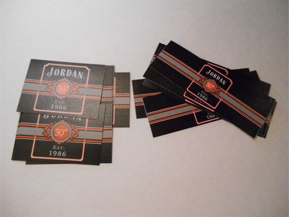 Custom Matchbox Cover Stickers - Happy Birthday - Wedding Party ...