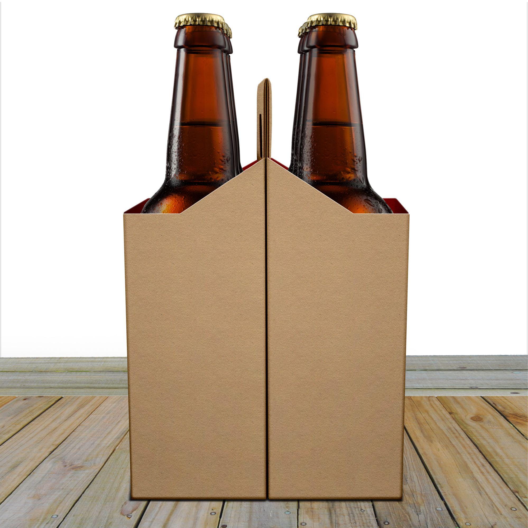 Christmas Beer and Snack Carrier - Christmas Gift Box - Gift for Boss ...