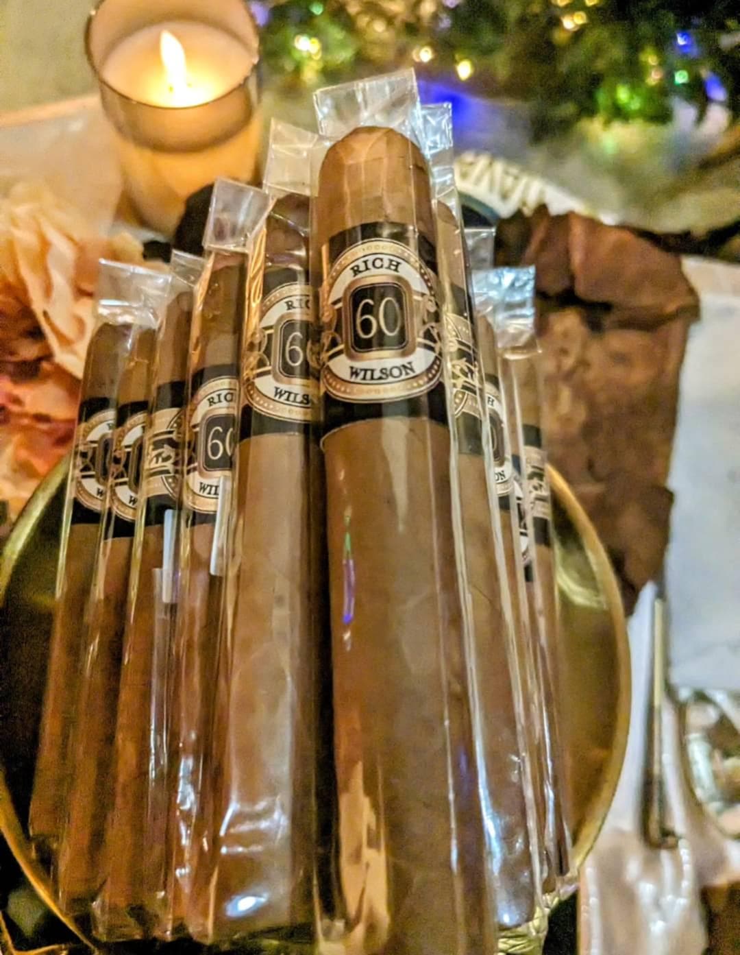 Birthday Cigar Wrapping Labels for Cigar Bars - Any Birthday Year Cigar ...