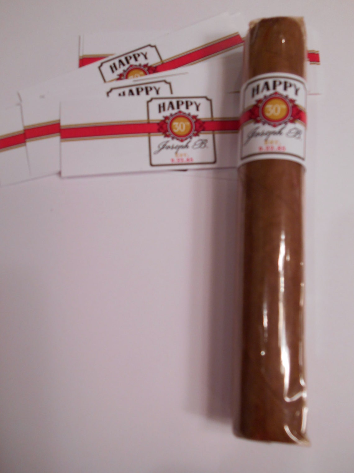 Custom Cigar Bands - Happy Birthday - Wedding Party Labels - Groomsmen ...