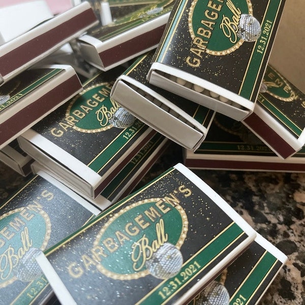 Match Box Labels - Etsy