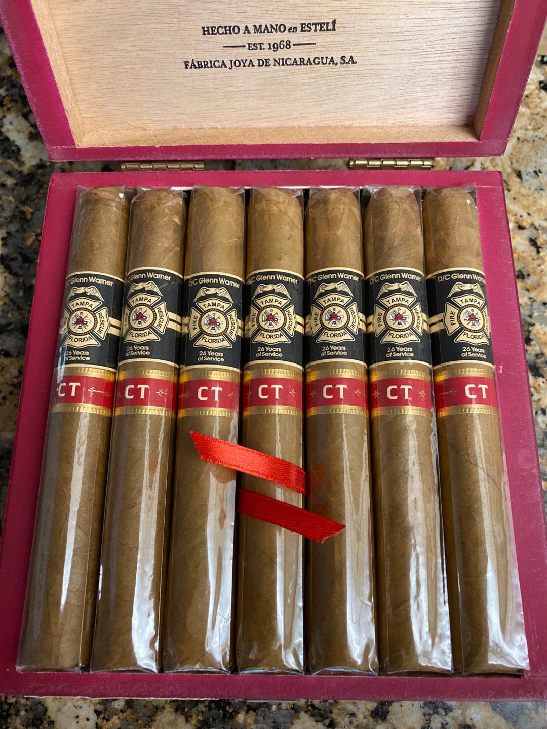 Retirement Cigar Labels - Retirement Cigar Bands - Firefighter - Cigar ...