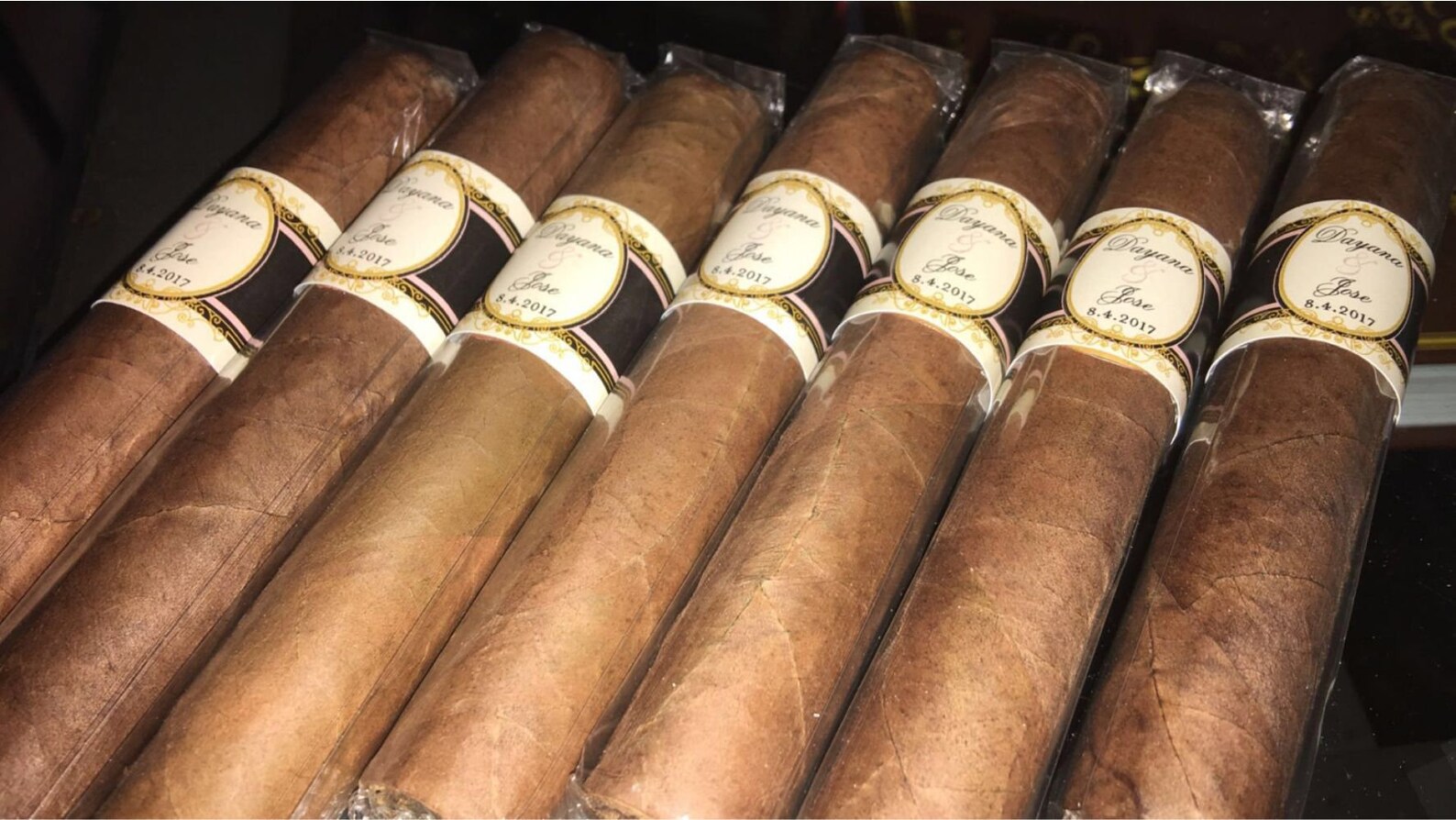 Custom Cigar Bands Happy Birthday Cigars Wedding Party - Etsy