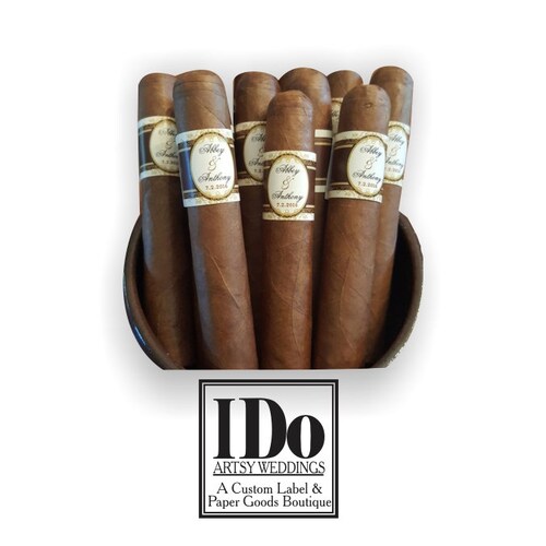 Custom Cigar Bands Happy Birthday Cigars Wedding Party - Etsy