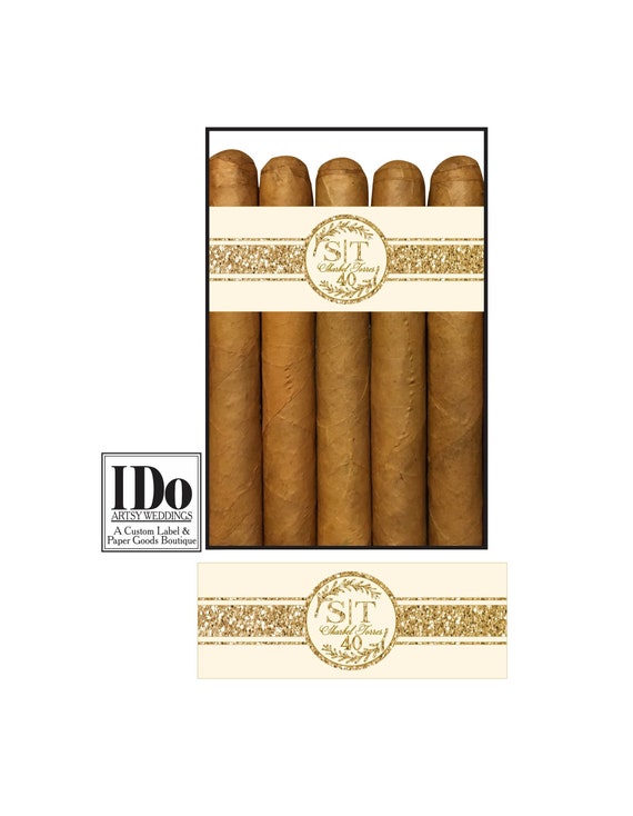 Birthday Logo Cigar Bands - Custom Printed for you - Cigar Labels for ...