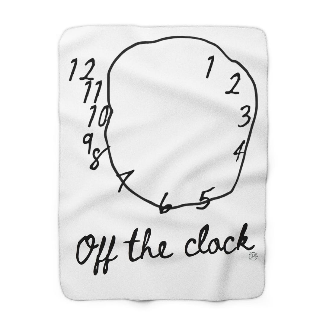 Off the Clock- SLP/OT Blanket - Etsy