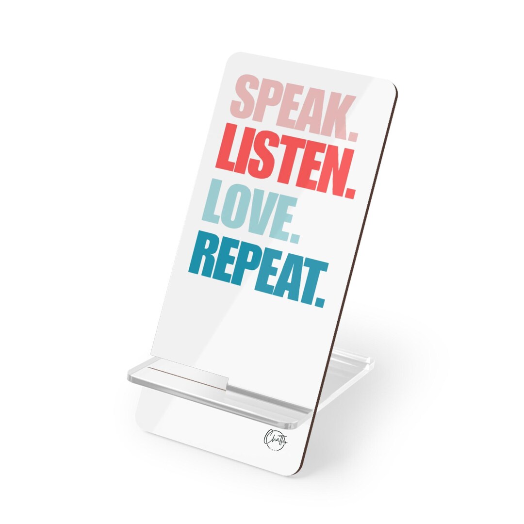 Speak.listen SLP Phone Stand - Etsy