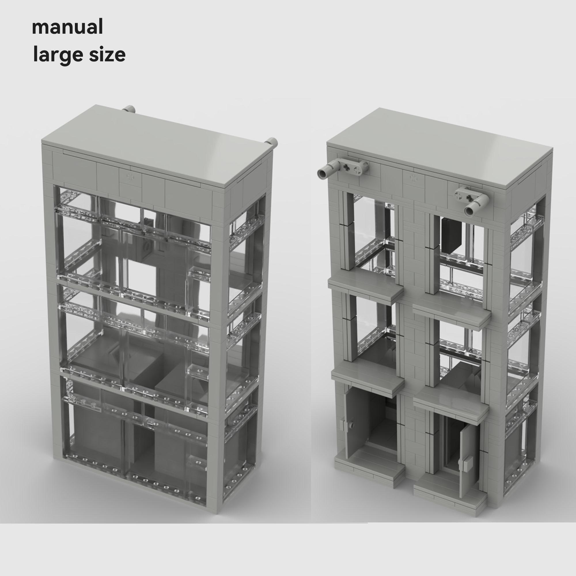 Elevator Building Set, Technical Elevator Model,technical Building Set ...