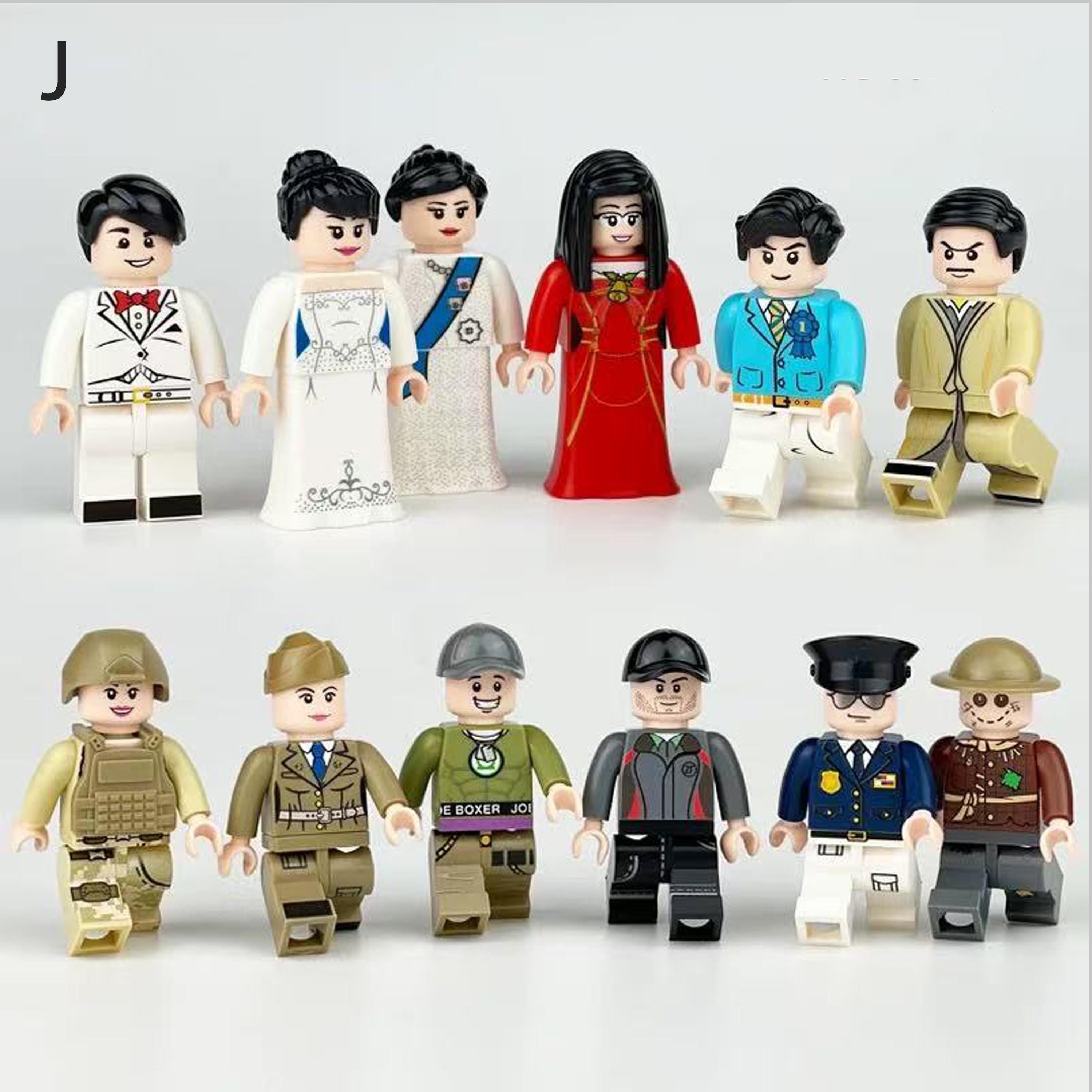 Career Character for Construction Building Block, Career Figure Sets ...