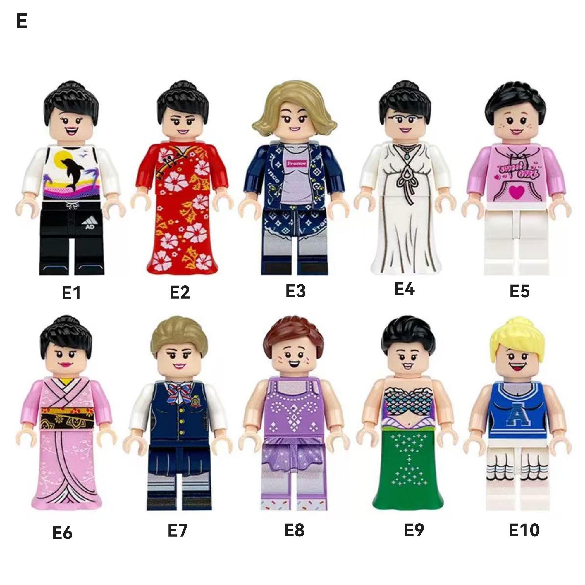 Career Character for Construction Building Block, Career Figure Sets ...