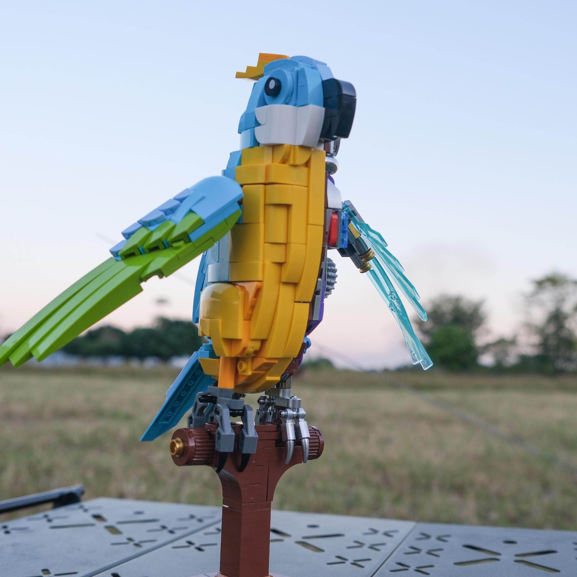 Parrot Block Sets, Bird-themed Building Blocks, Gifts for Bird Lovers ...