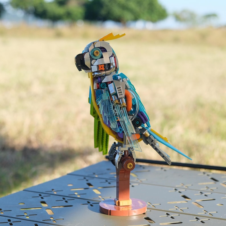 Parrot Block Sets, Bird-themed Building Blocks, Gifts for Bird Lovers ...