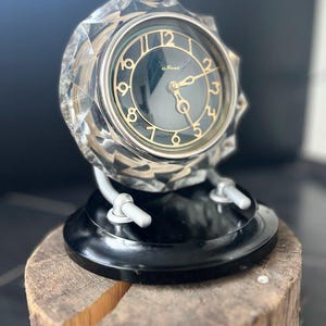 1980s Mechanical Desk Clock - Etsy
