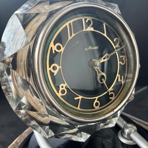 1980s Mechanical Desk Clock - Etsy