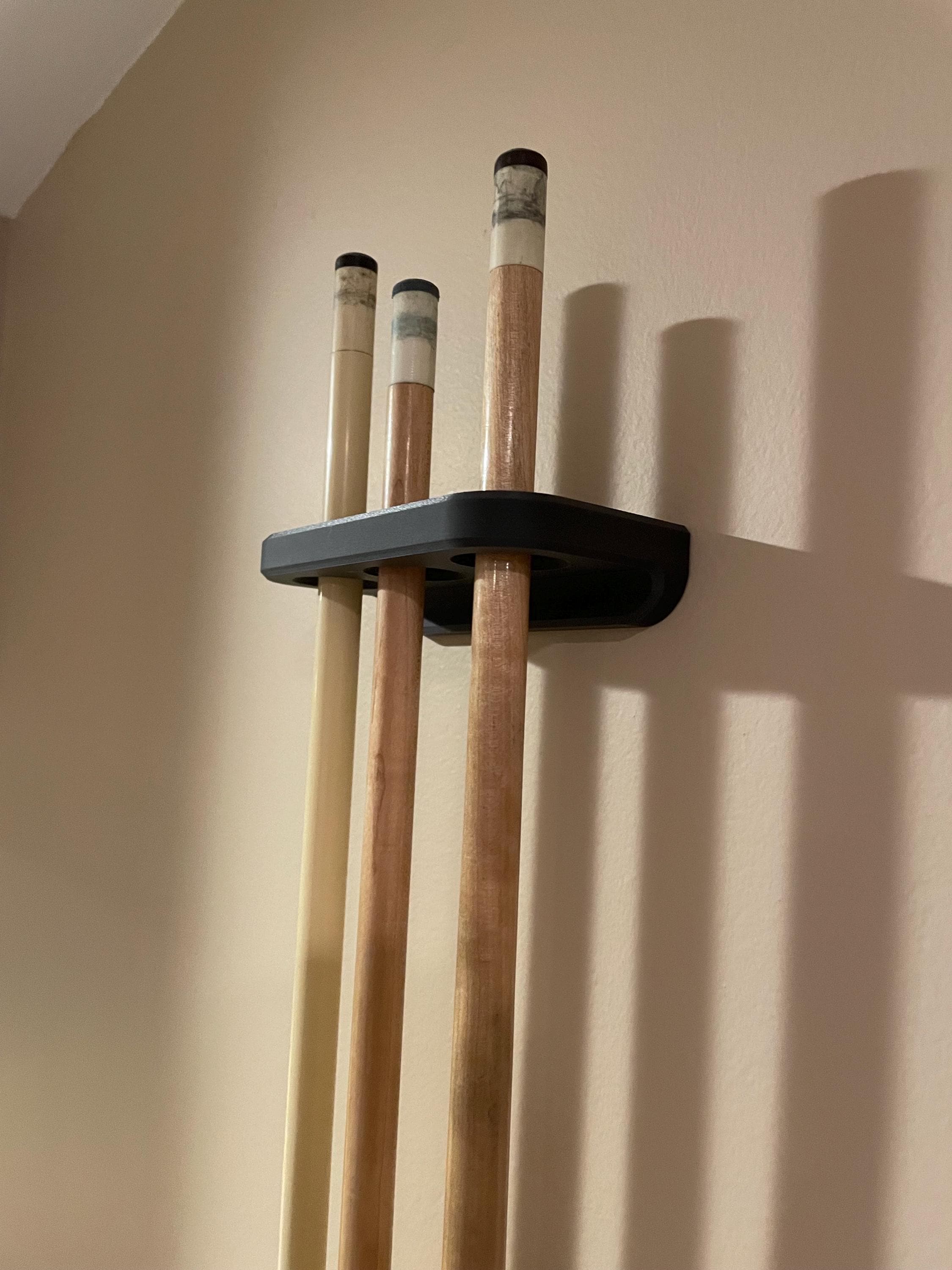 Get Your Cues in Order: Sleek Pool Cue Holder for Home Bars & Man Caves ...