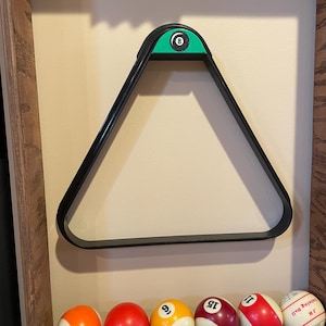 Pool Triangle Holder With a Designer Touch - Concealed Hardware for a ...