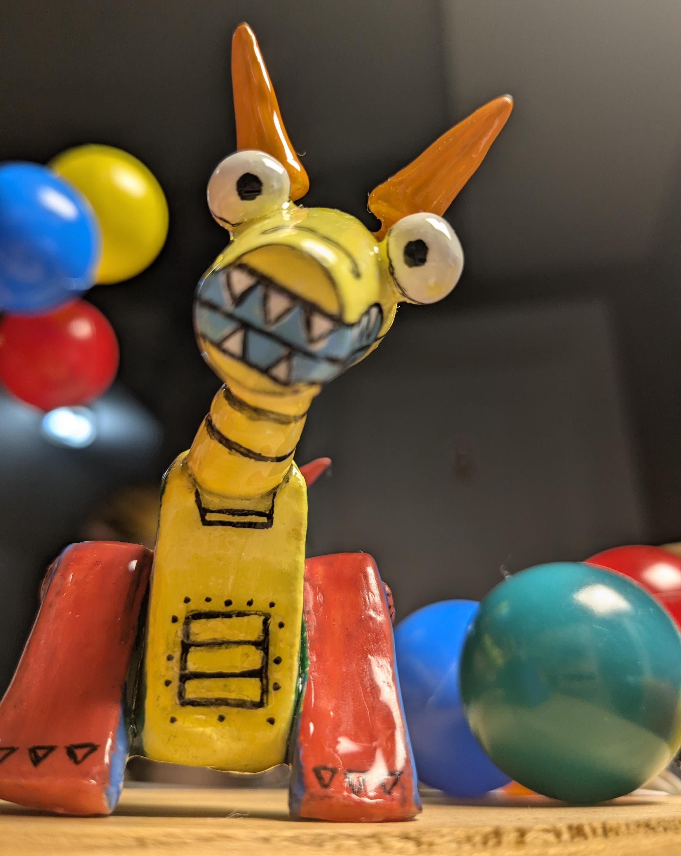 Unico Anime / ユニコ Roller Dragon Figurine - Made to Order - Etsy