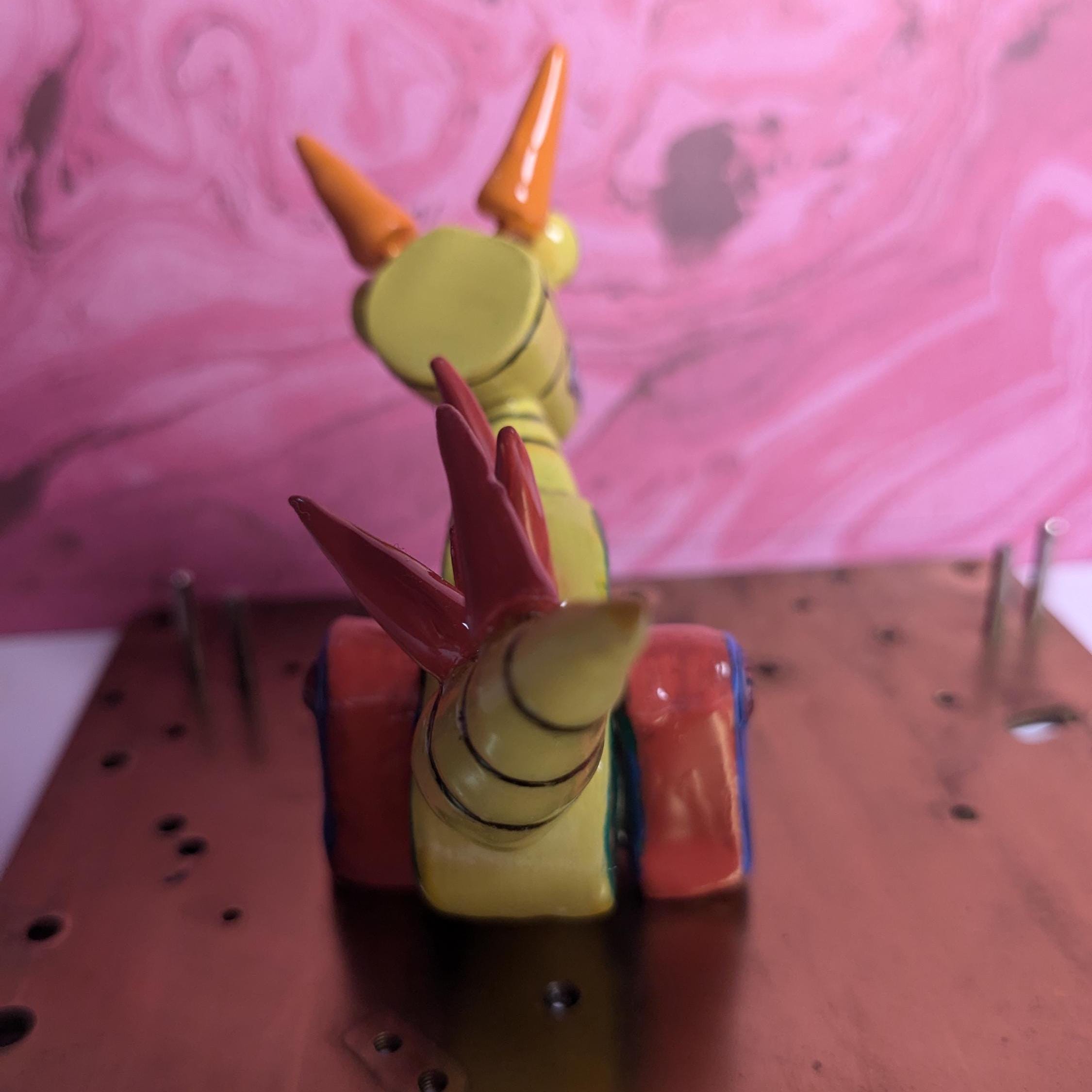 Unico Anime / ユニコ Roller Dragon Figurine - Made to Order - Etsy