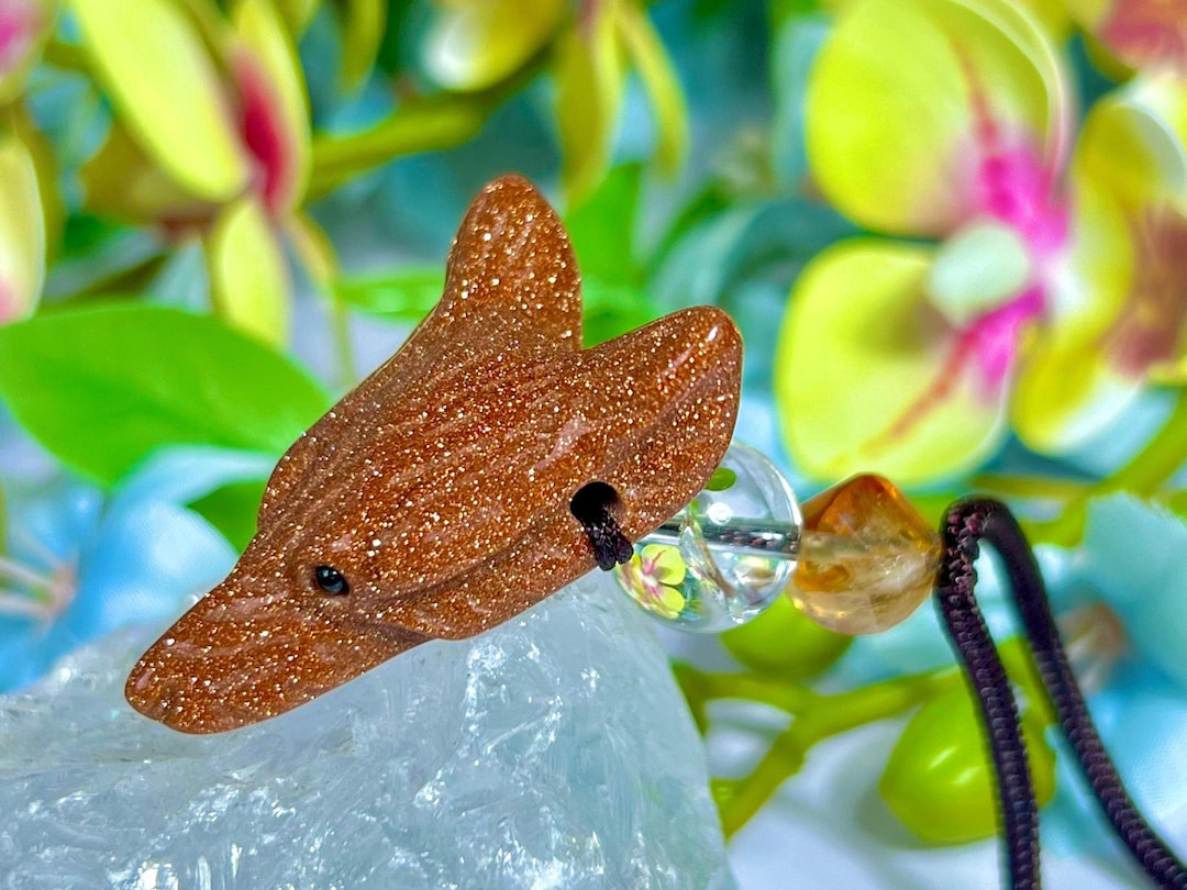 Red Gold Sun Sitara Stone Wolf Head Rainbow Satyaloka Azeztulite 12 Mm ...