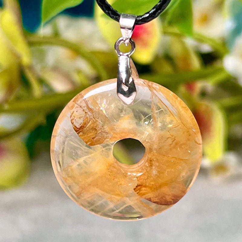 Donut Pendant - Etsy