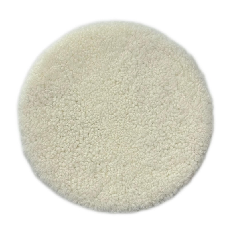 Sheepskin Round Stool - Etsy