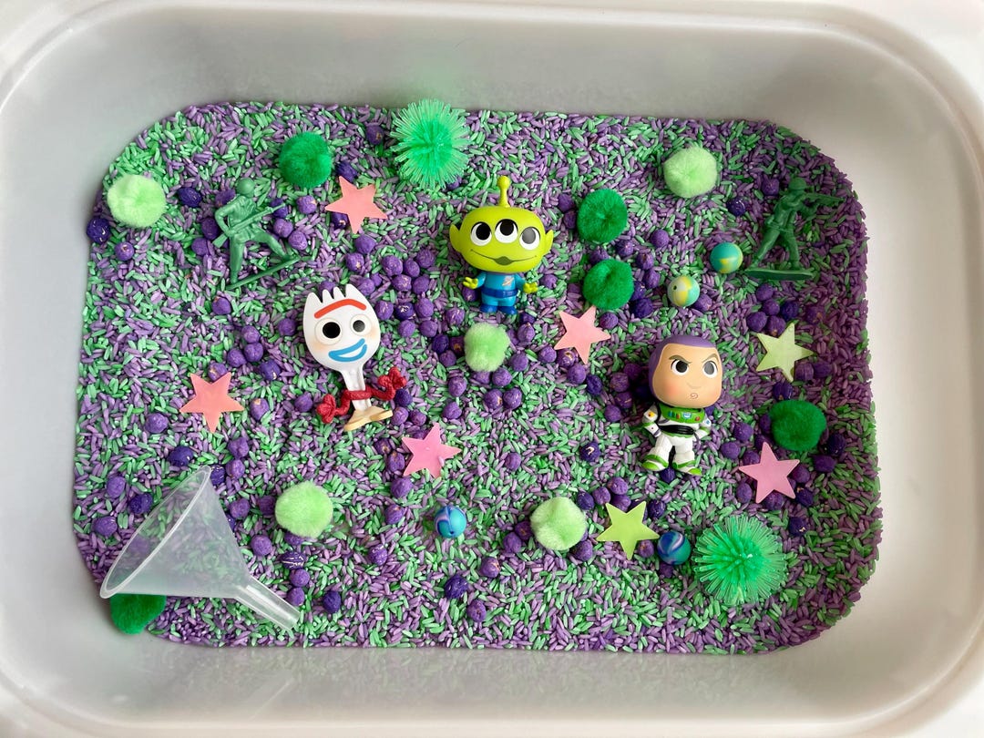 Toy Story Sensory Play, Preschool Play, Montessori Toys, Buzz Lightyear ...