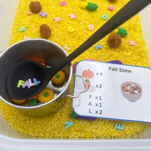 Alphabet Soup- Letter Recognition Sensory Bin - Etsy