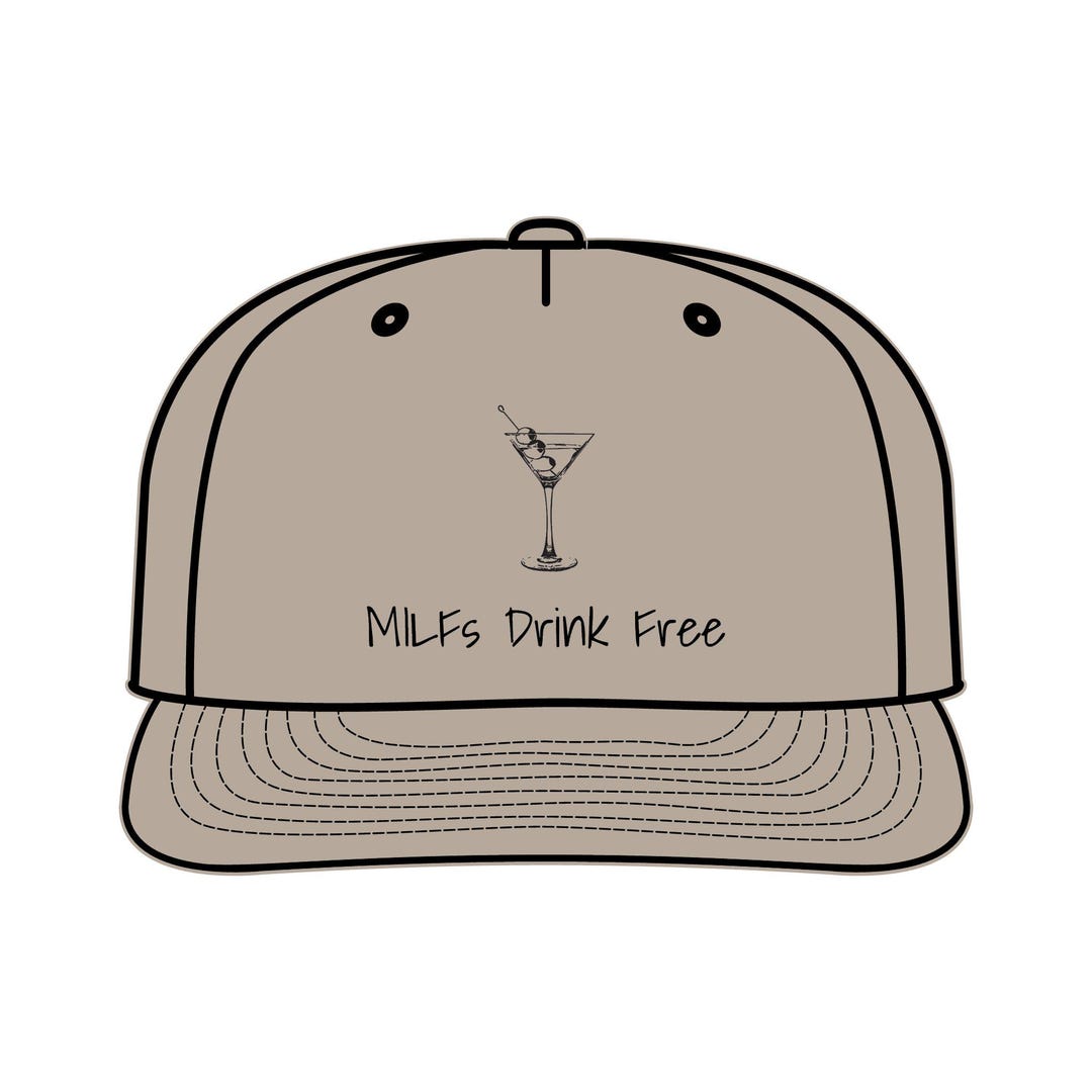 Mom Hat Milfs Drink Free - Etsy