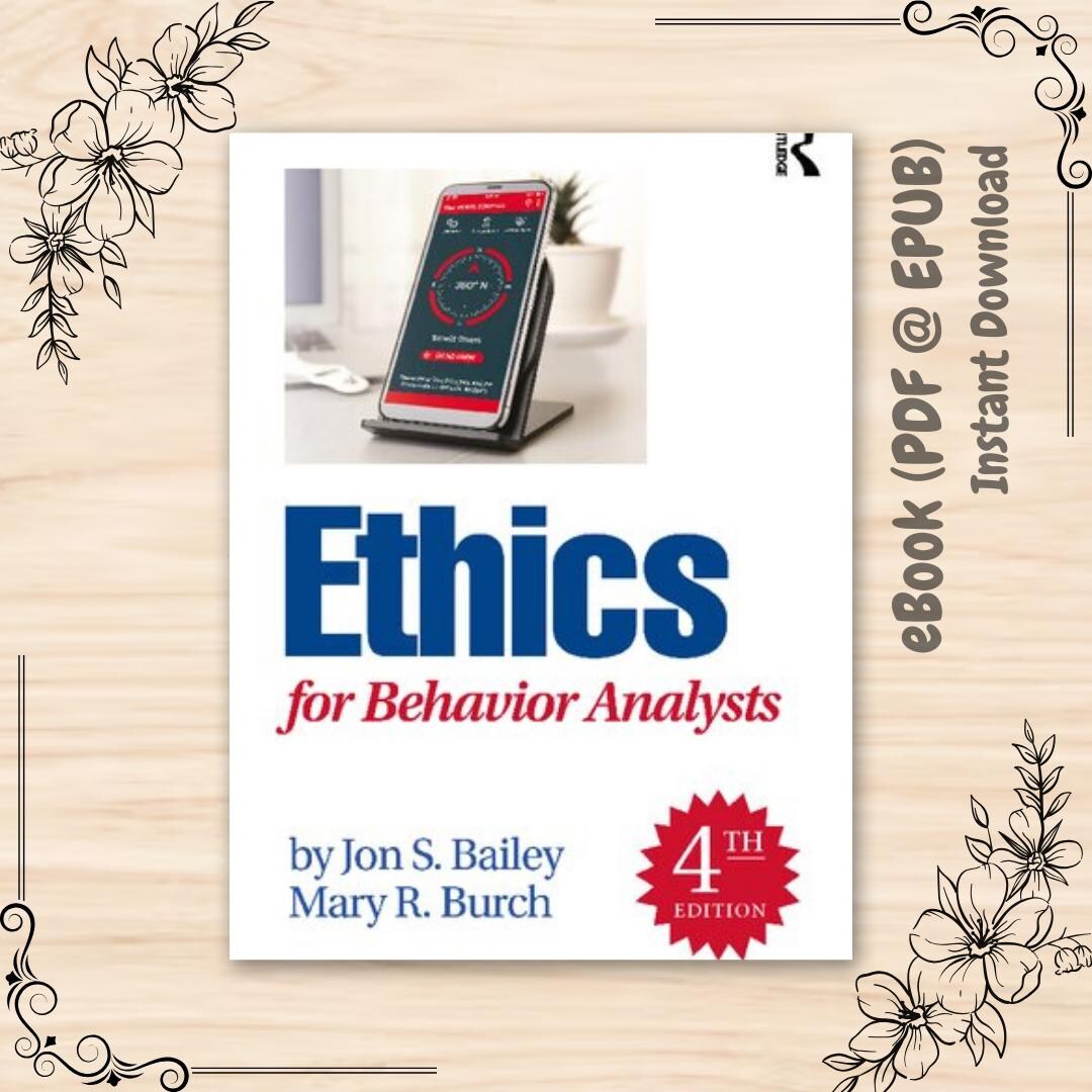 Ethics for Behavior Analysts 4th Edition - Etsy