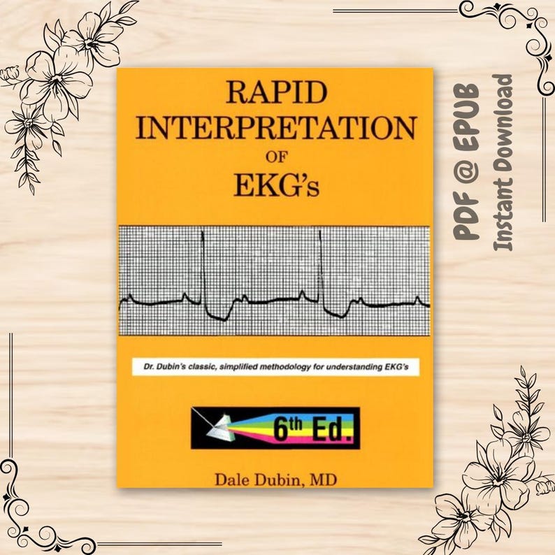 Rapid Interpretation of Ekg's 6th Edition - Etsy